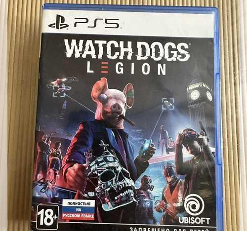 Watch dogs legion ps5 диск