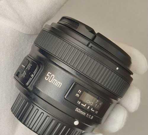 Yongnuo AF 50 mm f/1.8 Nikon F AF-S 50мм для Никон