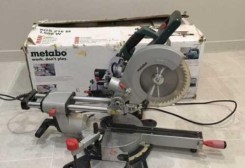 Пила торцовочная Metabo KGS 216 M 1500 W