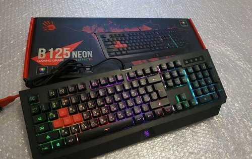 Игровая клавиатура A4Tech Bloody B125n Neon