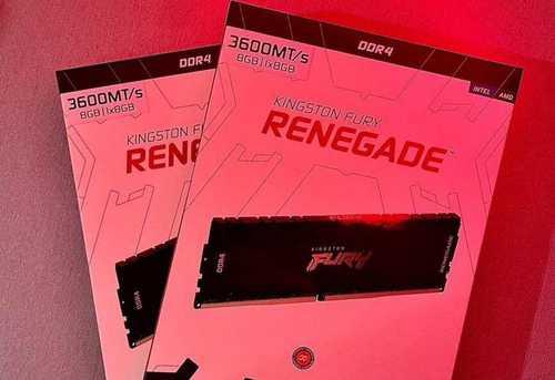 Kingston Fury Renegade 3600MHz 16Gb 2x8 DDR4 16CL