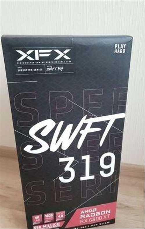 Видеокарта XFX swft rx 6800 xt