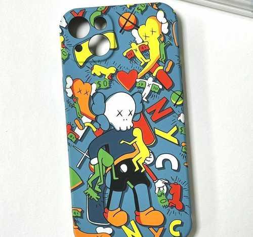 Чехол на iPhone 14 Plus Kaws