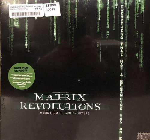 Виниловая пластинка WM various artists, THE matrix revolutions (music from THE motion picture) (Limi