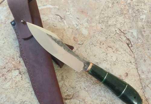 Нож кованый "Канадец-1" 95х18 стаб.карелка