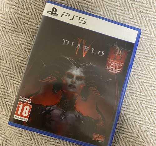 Diablo 4 ps5 диск