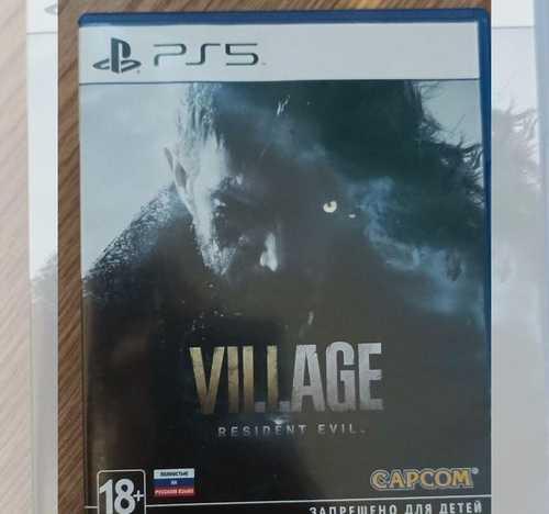 Resident evil village ps5 диск