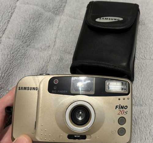 Пленочный фотоаппарат samsung fino 20s
