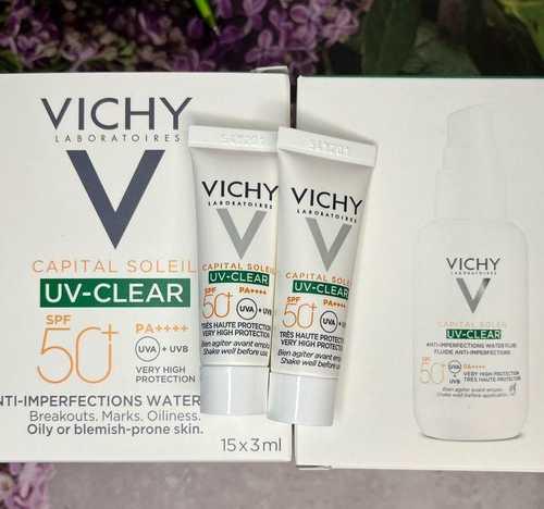 Vichy солнцезащитный для жирной кожи