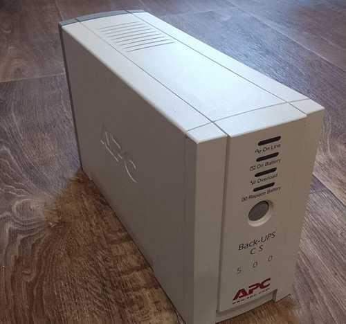 Ибп APC BK500-RS Back-UPS CS 500VA без батареи