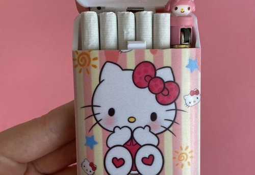 Портсигар + зажигалка Hello Kitty