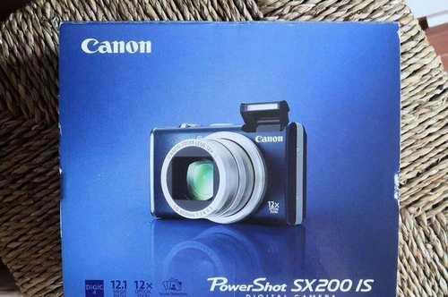 Фотоаппарат Canon powershot sx200 is