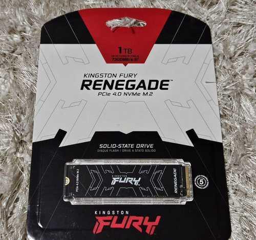 SSD M.2 Kingston fury Renegade 1TB (Новый)