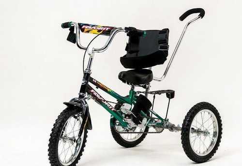 Велосипед тренажер для детей с дцп Вело Лидер 16"