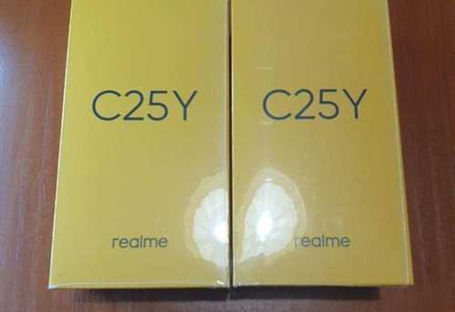 Realme C25Y 4/128 Metal Grey Новый