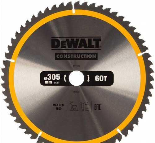 Пильный диск Dewalt DT1960 construct