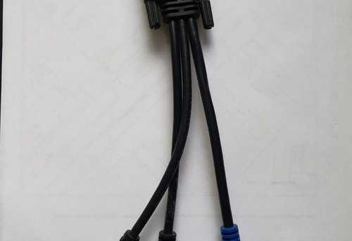 Кабель HP KVM - 2USB, VGA, COM