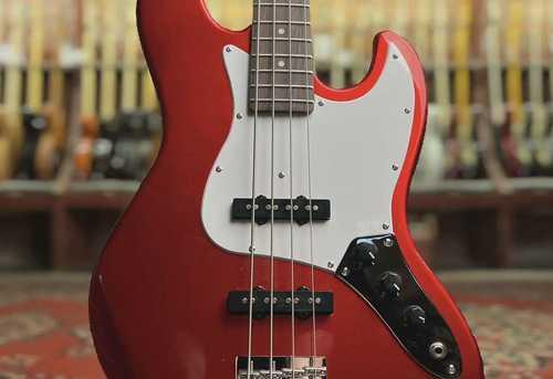 Бас-гитара J&D Guitars JB Jazz Bass Red