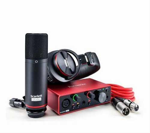 Портастудия focusrite Scarlett Solo Studio 3rd Gen