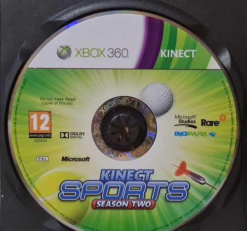 Kinect Sports Season Two Xbox 360