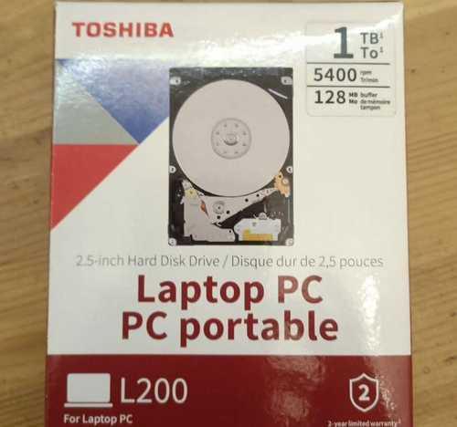 Жесткий диск Toshiba L200 1Tb