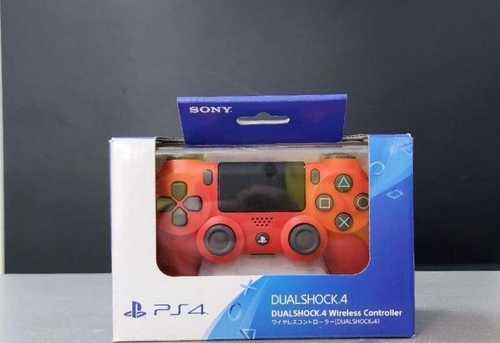Геймпад PS4 DualShock 4 V2 Red (Оригинал) NEW