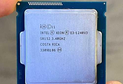 Процессор e3-1240V3