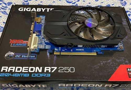 Видеокарта gigabyte radeon r7 250