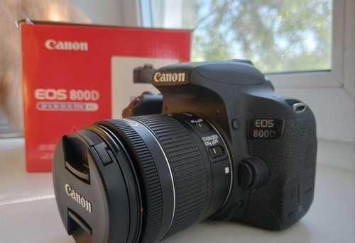 Фотоаппарат Canon eos 800 d
