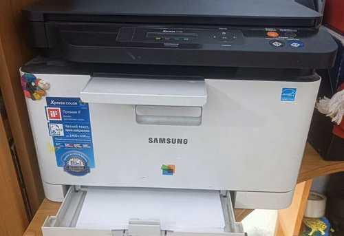 Мфу цветной лазерный принтер samsung