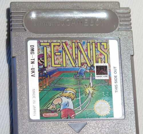 Game Boy катридж игра tennis