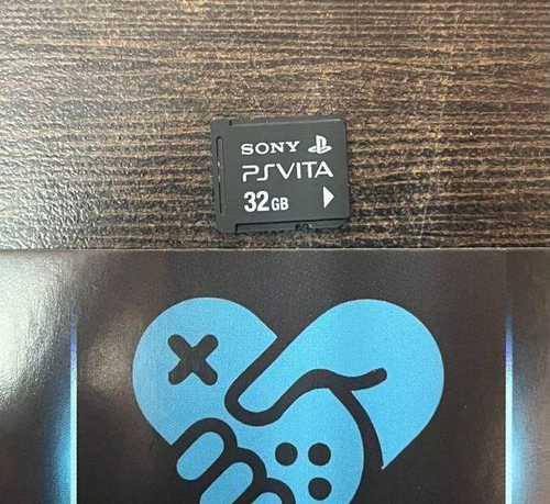 PS Vita 32gb. Оригинальная карта памяти PSVita PSV