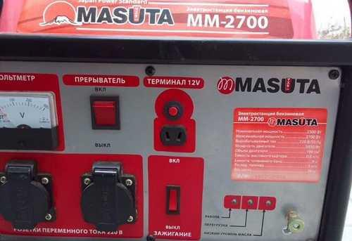 Бензиновый электрогенератор Masuta