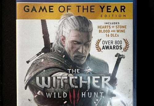 The Witcher 3 goty PS4
