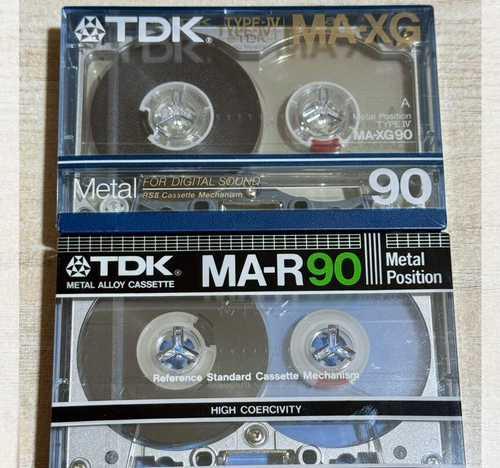 Аудиокассеты TDK MA-R90,TDK MA-XG90,TDK MA-R C46