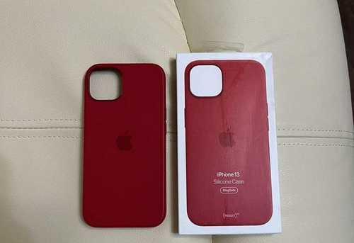 Чехол на iPhone 13 Apple RED