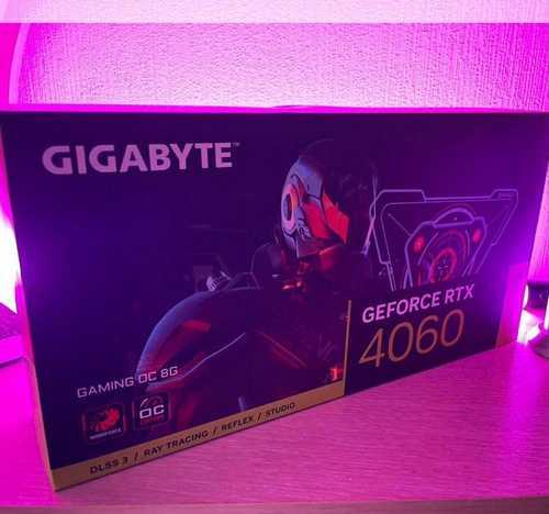 Видеокарта gigabyte geforce RTX 4060 8GB