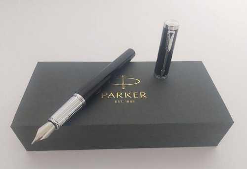 Перьевая ручка Parker Ingenuity Black CT F