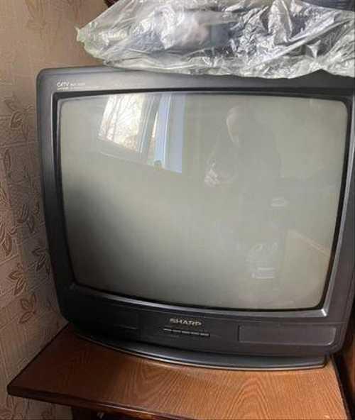 Телевизор Sharp 20h-sc в рабочем состоянии