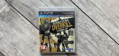 Ps3 The House of the Dead Overkill Extended Cut