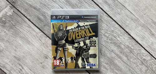 Ps3 The House of the Dead Overkill Extended Cut