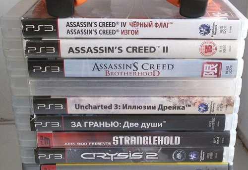 Диски на PS3 геймпад