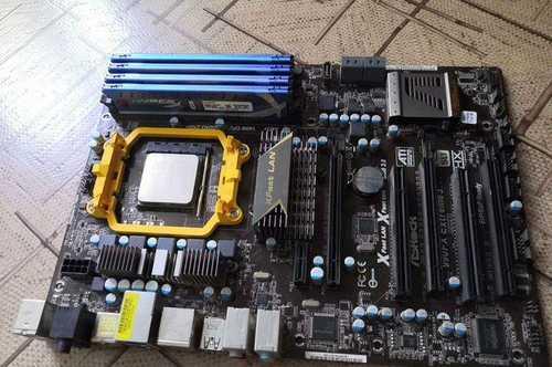 Asrock 990fx extreme 3, phenom 1100, 4x4 gb ddr3