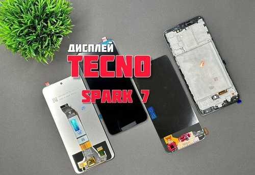 Дисплей для Tecno Spark 7 (KF6n)