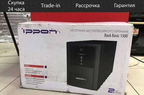 Ибп ippon back basic 1500 euro обзор