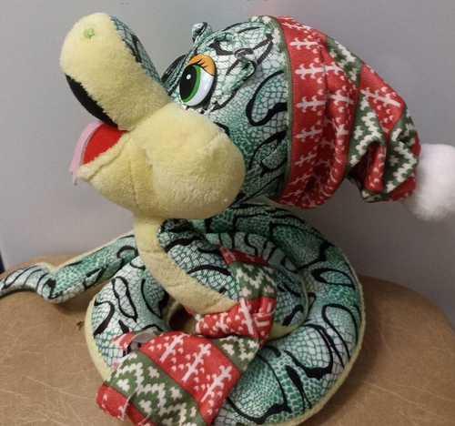 Мягкая игрушка змея