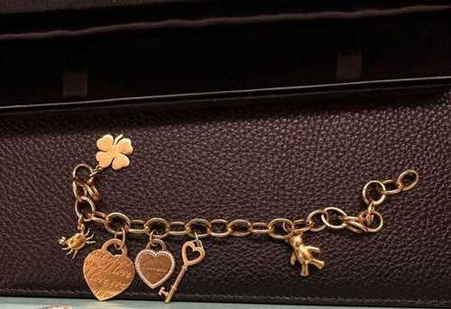 Золотой браслет Tiffany & Co оригинал