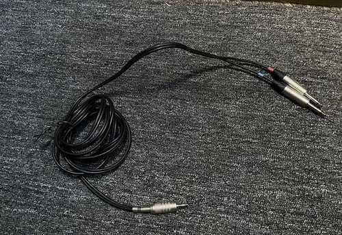 Акустический кабель Canare F12 3.5 - 2 x Neutrik N