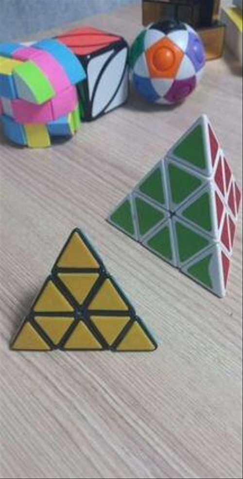 Кубик рубик пирамида