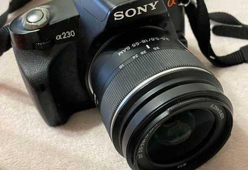 Зеркальный фотоаппарат Sony a230